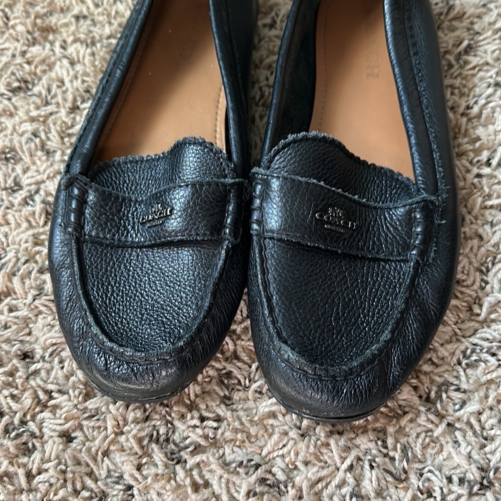 Coach Odette Driving Shoe Flats - Gem